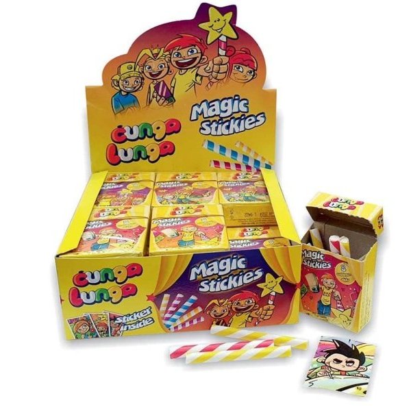 Čunga Lunga žuvačky Magic Stickies 28 g | Bugy.sk